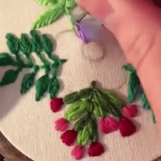 3d embroidery gif ⋆ Hanksome.hr